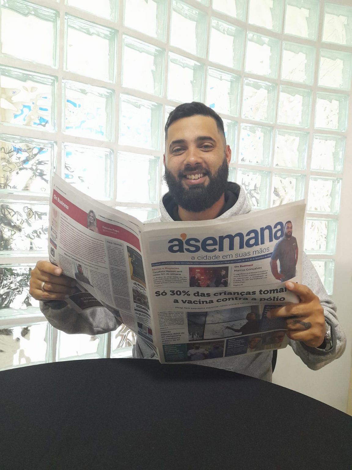 Gustavo Lourenço estreia coluna no site do A Semana - A Semana